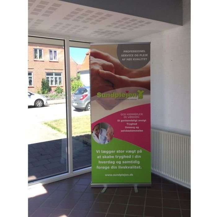 Classic Roll-up enkeltsidet - 60x200 cm - sølv