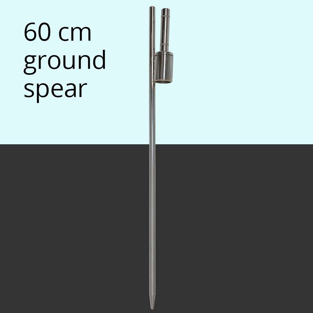 Beachflag, Outdoor Bow Flag, Small inkl. flag og Spike flag base ...